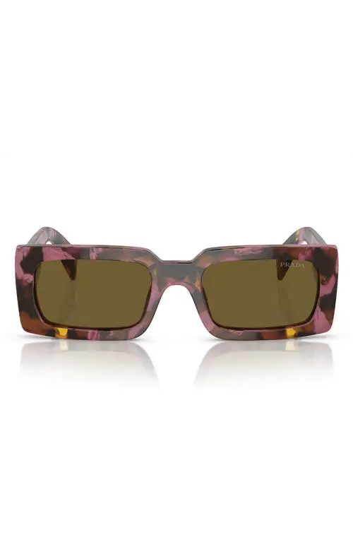 Prada 54mm Pillow Sunglasses - Brown Tort