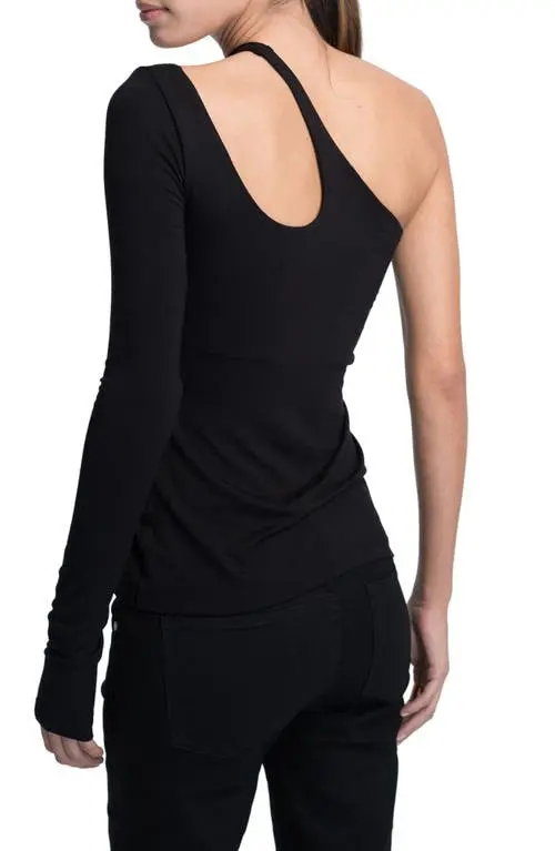 MARCELLA Cutout One-shoulder Top