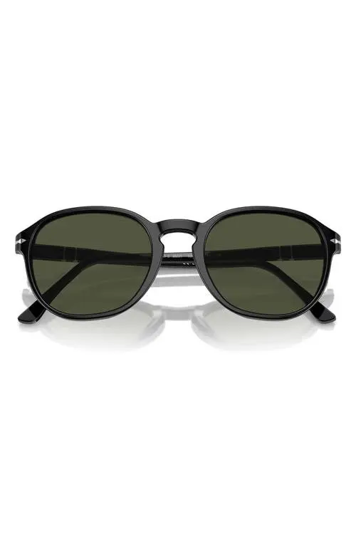 Persol 53mm Pillow Sunglasses - Black