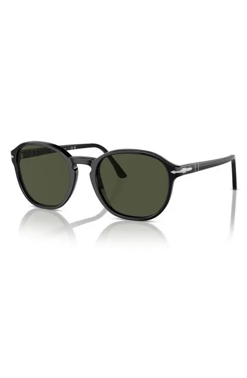Persol 53mm Pillow Sunglasses - Black