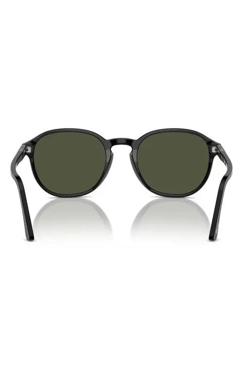 Persol 53mm Pillow Sunglasses - Black