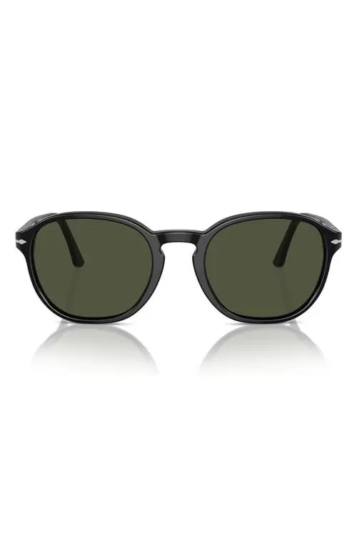 Persol 53mm Pillow Sunglasses - Black