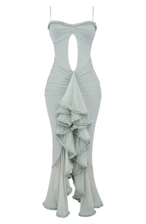 House Of Cb Gabriella Keyhole Gown