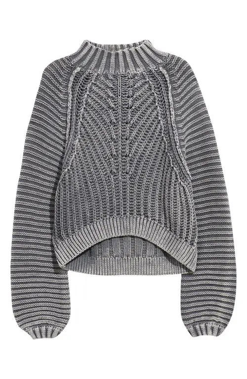 Free People Sweetheart Mock Neck Sweater