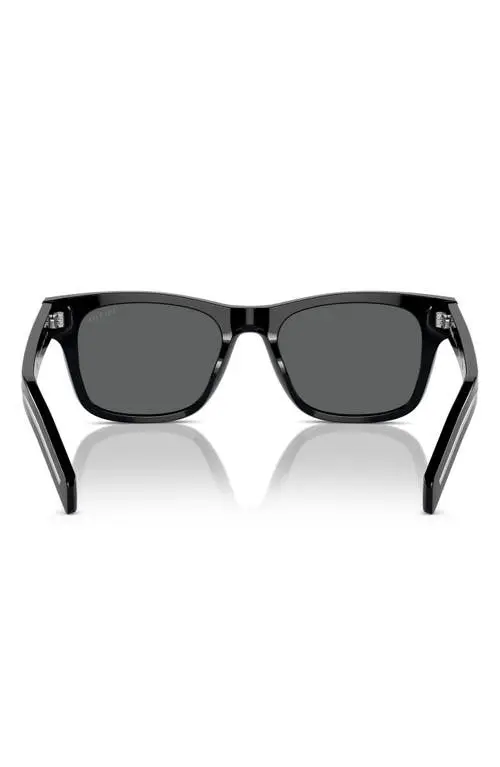 Prada 54mm Rectangular Sunglasses