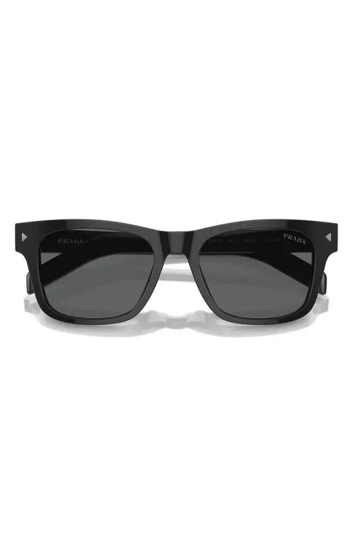 Prada 54mm Rectangular Sunglasses