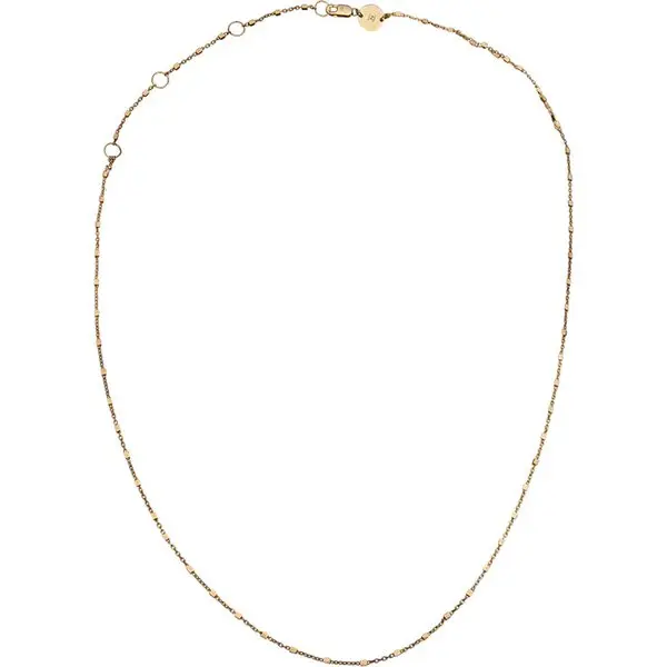 Jennifer Zeuner Jewelry Maury Chain Necklace - 14k Yellow Gold Plated Silver