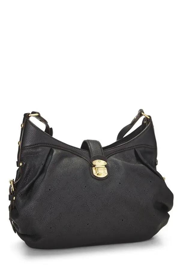 LOUIS VUITTON Monogram Mahina Leather Xs Hobo Bag