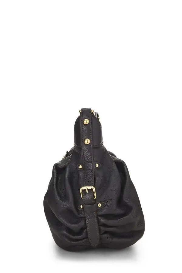 LOUIS VUITTON Monogram Mahina Leather Xs Hobo Bag