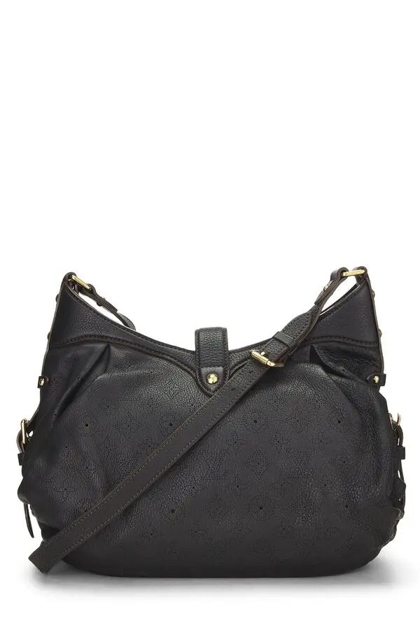 LOUIS VUITTON Monogram Mahina Leather Xs Hobo Bag