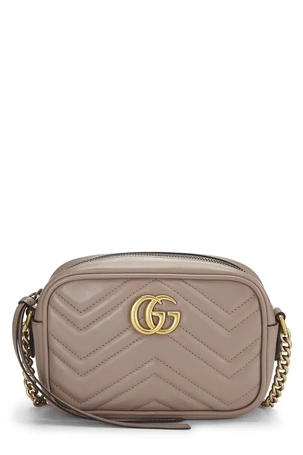 Gucci Leather Gg Marmont Crossbody