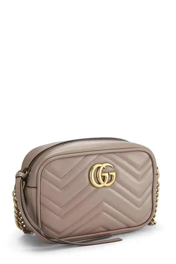 Gucci Leather Gg Marmont Crossbody