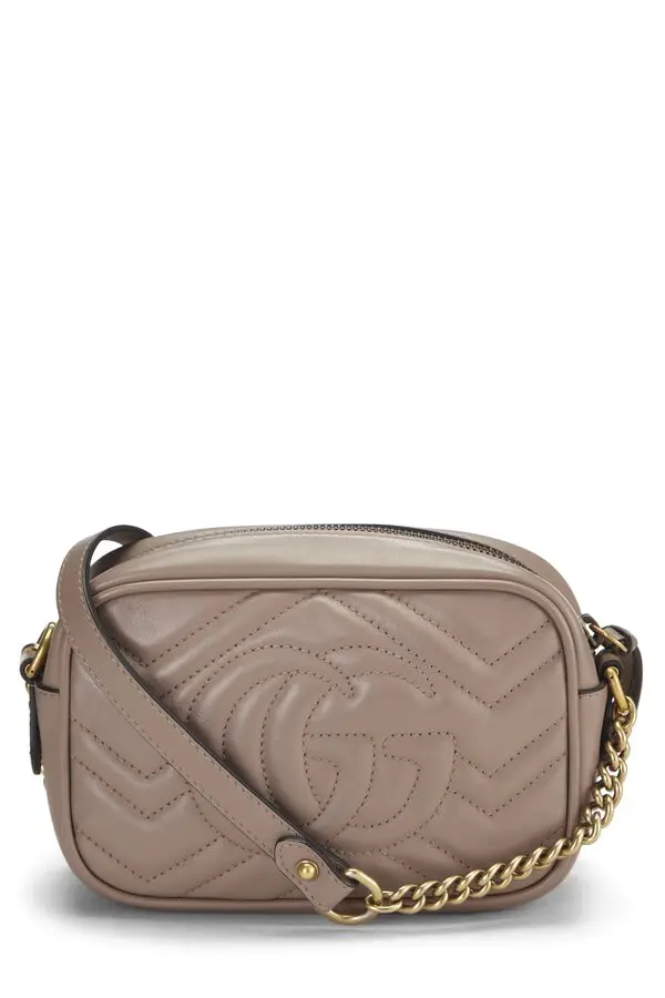 Gucci Leather Gg Marmont Crossbody