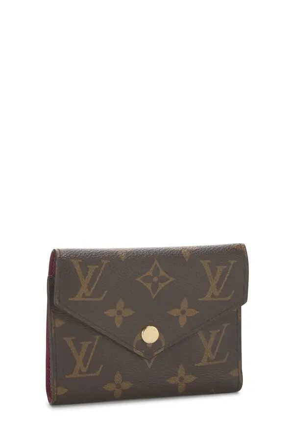 LOUIS VUITTON Monogram Canvas Victorine Wallet - Brown
