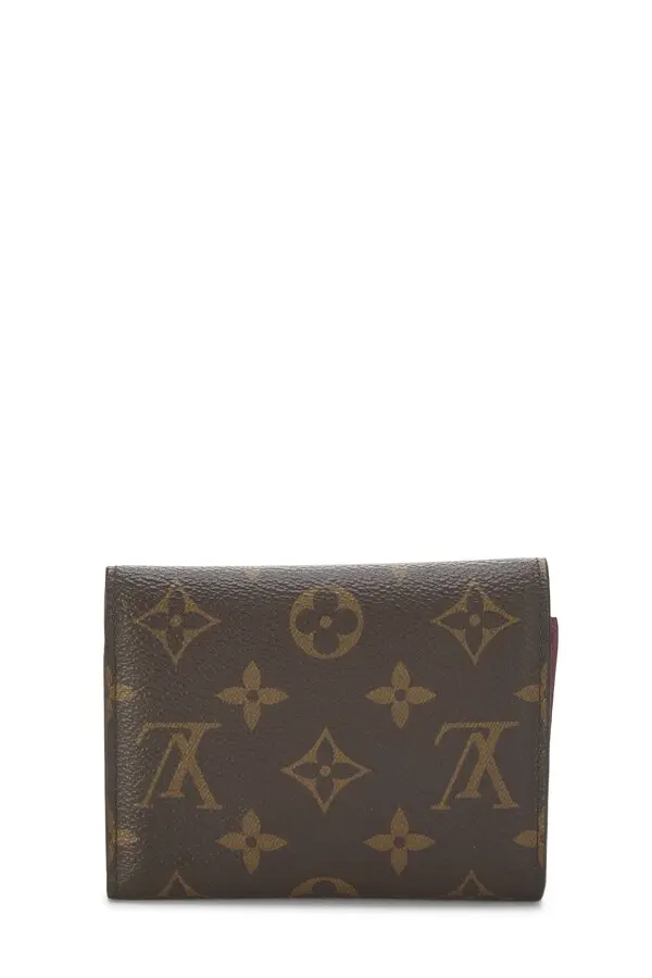 LOUIS VUITTON Monogram Canvas Victorine Wallet - Brown