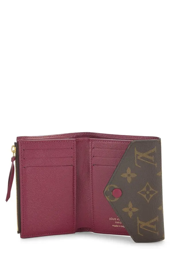 LOUIS VUITTON Monogram Canvas Victorine Wallet - Pink