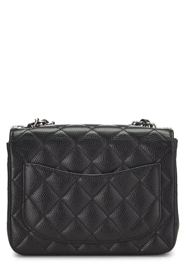 Chanel Quilted Caviar Classic Square Flap Mini
