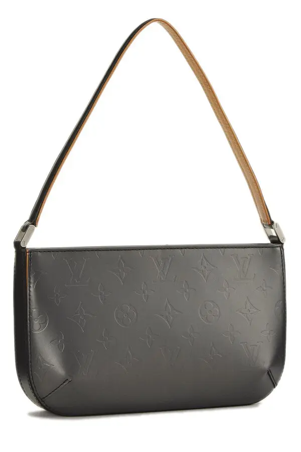 LOUIS VUITTON Monogram Vernis Mat Fowler - Grey