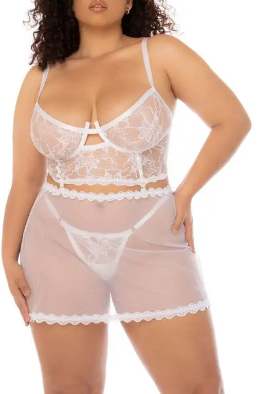 MAPALE 2-in-1 Bustier - White