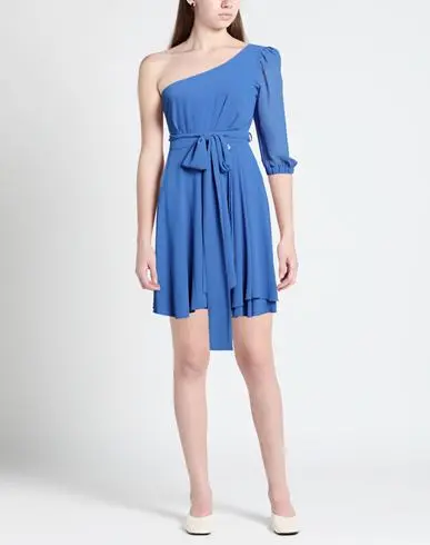 Pinko One-shoulder Midi Dress - Blue