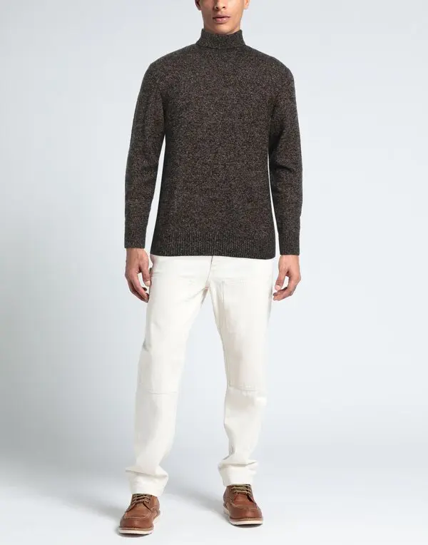 BROOKSFIELD Turtleneck Knit Top - Beige