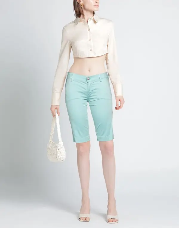 JACOB COHЁN Bermuda Shorts In Cotton And Elastane