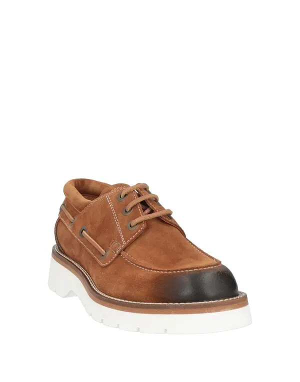 Dsquared2 Leather Loafers - Brown