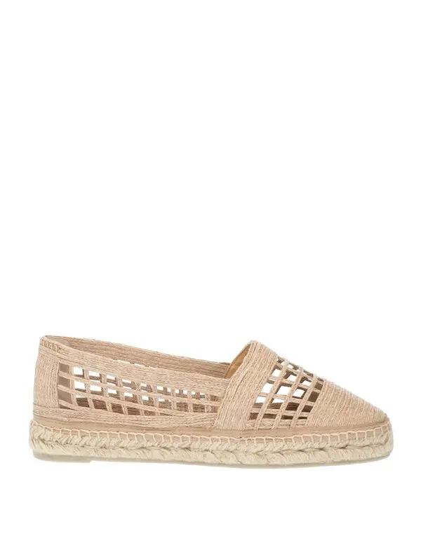 CastaÑer Natural Raffia Espadrilles - Beige