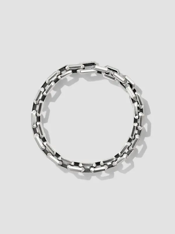David Yurman Heirloom Chain Link Bracelet In Sterling - Silver