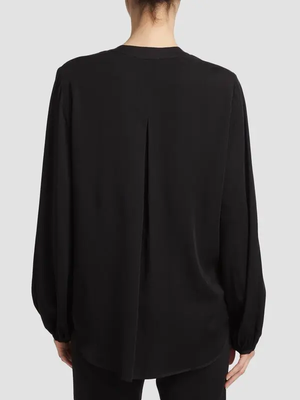 SAKS FIFTH AVENUE Cruise V-neck Blosue