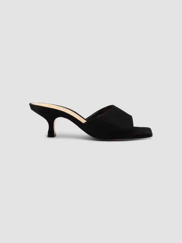 Schutz Dethalia 65mm Suede Sandals
