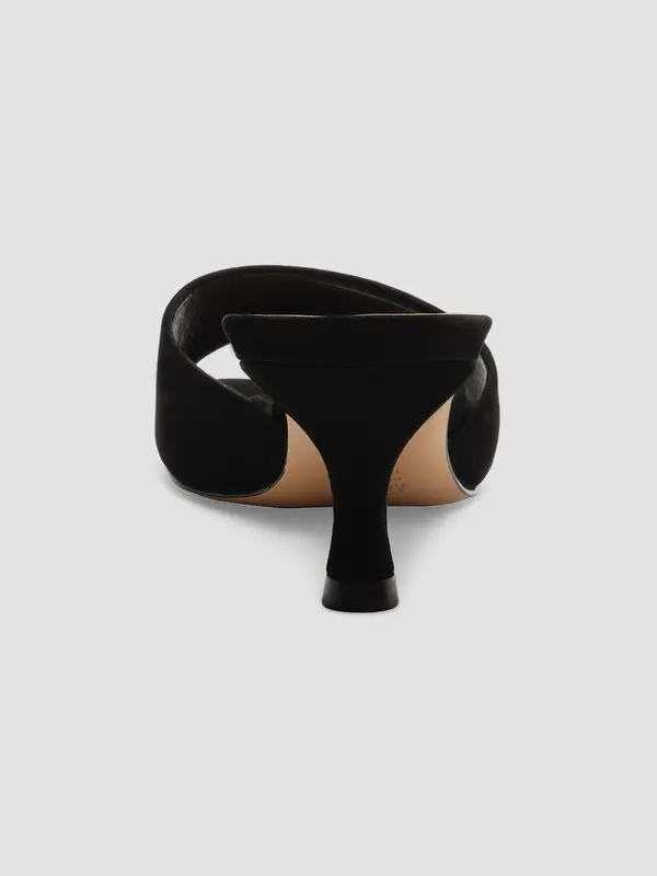 Schutz Dethalia 65mm Suede Sandals