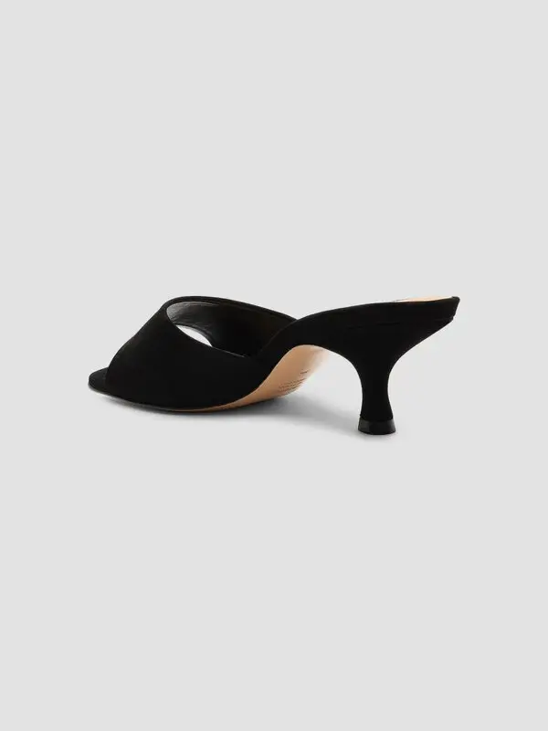 Schutz Dethalia 65mm Suede Sandals