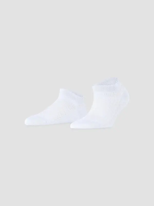 Falke Grassbraid Sneaker Socks - White