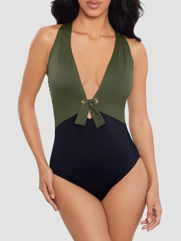 Magicsuit Juxtapose Halle One-piece Swimsuit - Bamboo