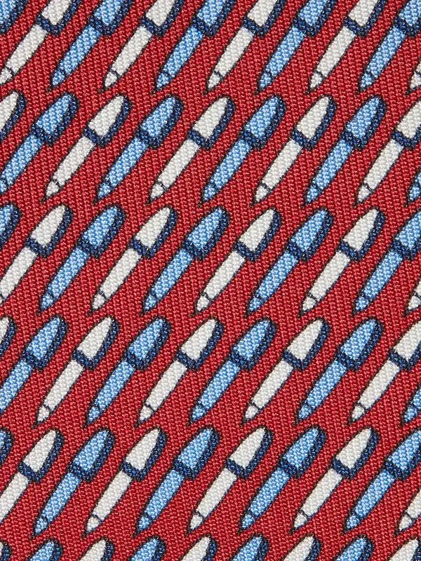Zegna Silk Tie - Red
