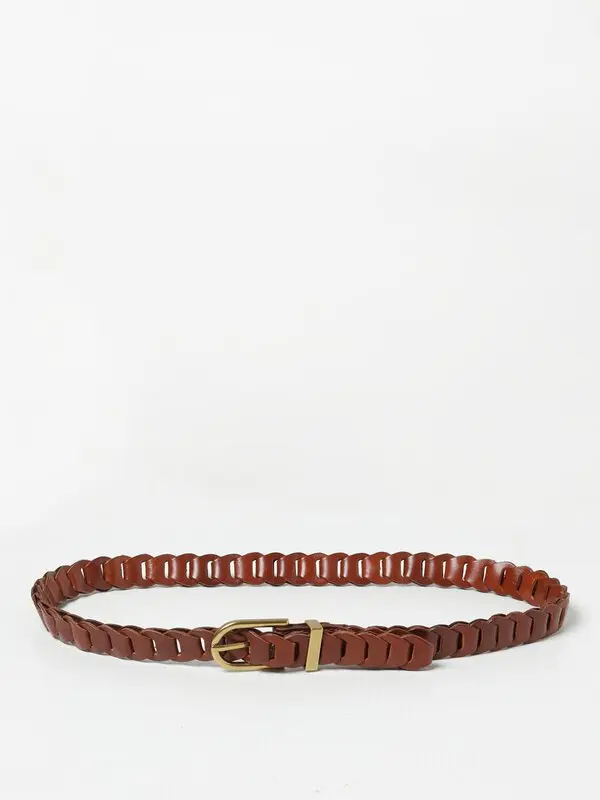 FRAME Braided Belt - Brown