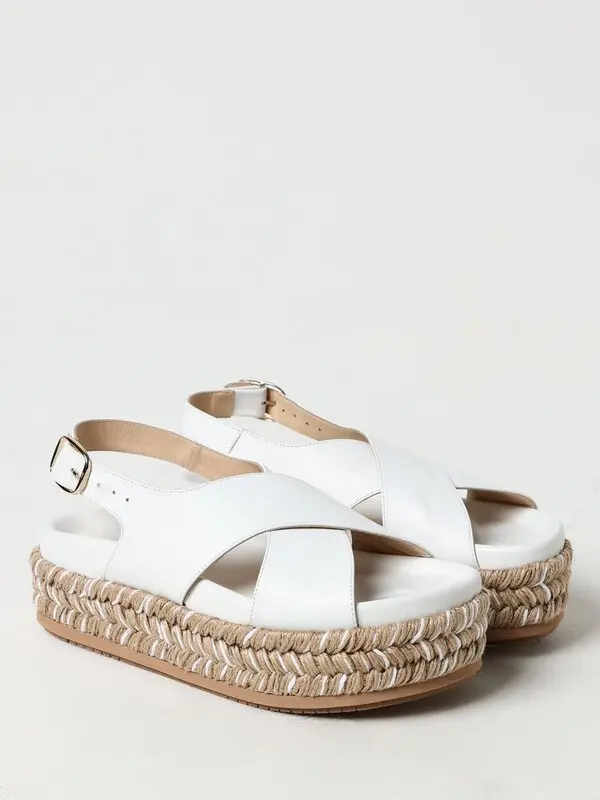 PALOMA BARCELO Heeled Sandal - White