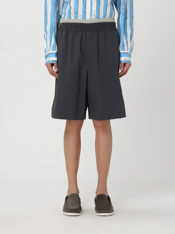 Bottega Veneta Thigh Length Shorts - Charcoal
