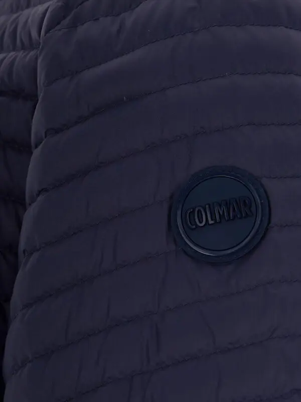 COLMAR Ultra Light Padded Nylon Down Jacket - Blue