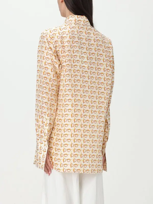 Burberry Printed Shirt - Gold