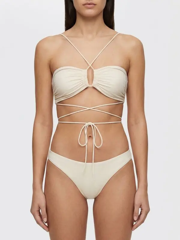 Magda Butrym Swimsuit - Beige