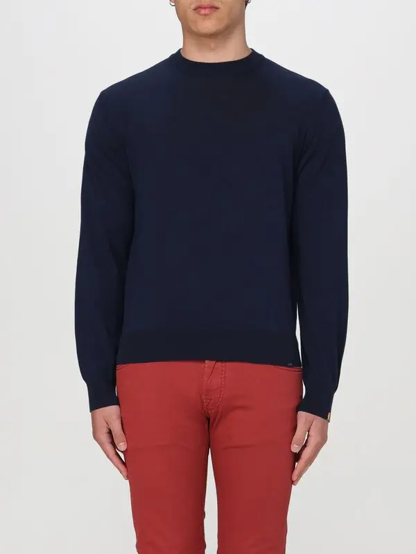 Paul & Shark Crew Neck Pullover Sweater - Blue