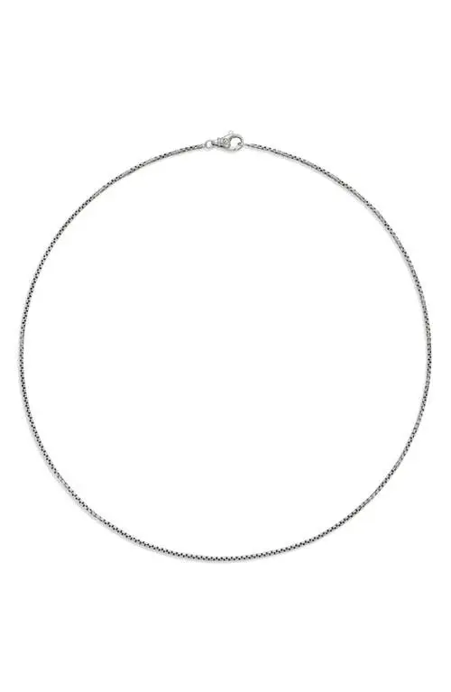 David Yurman Box Chain Necklace