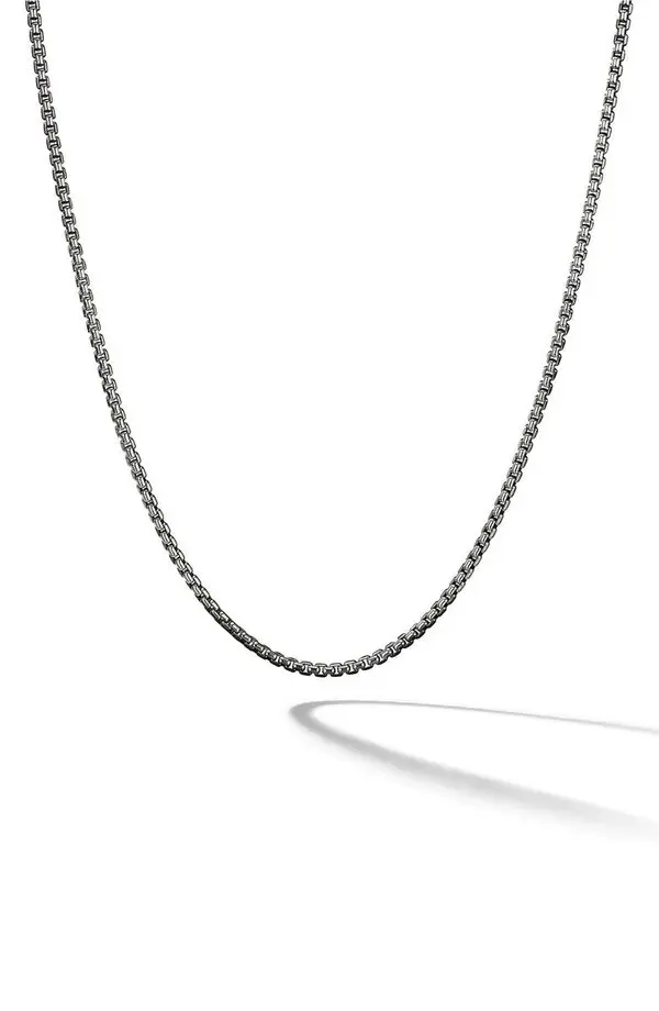 David Yurman Box Chain Necklace