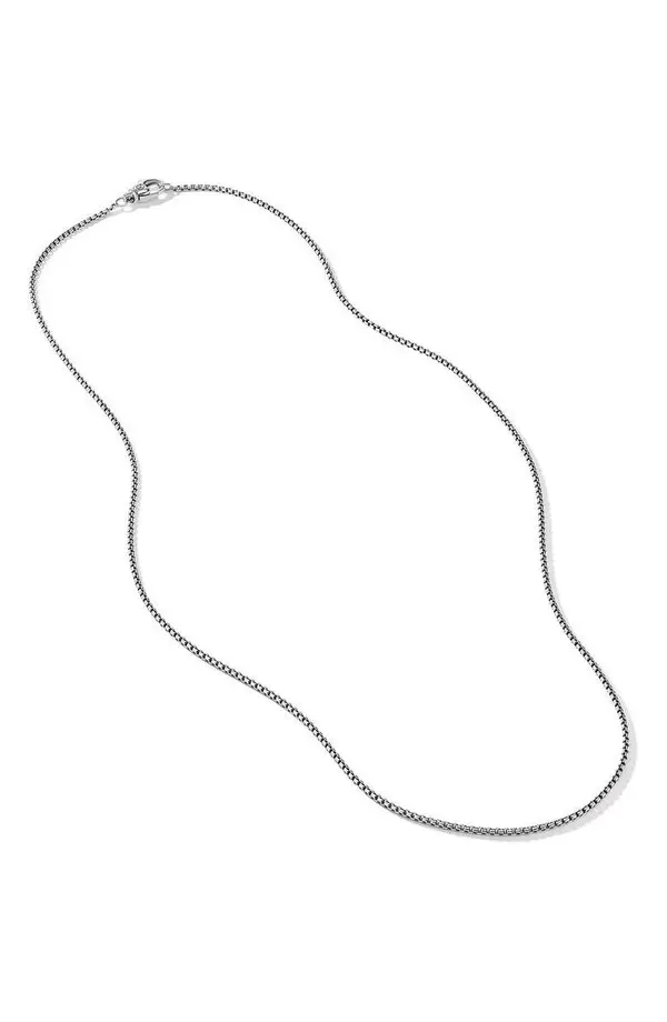 David Yurman Box Chain Necklace