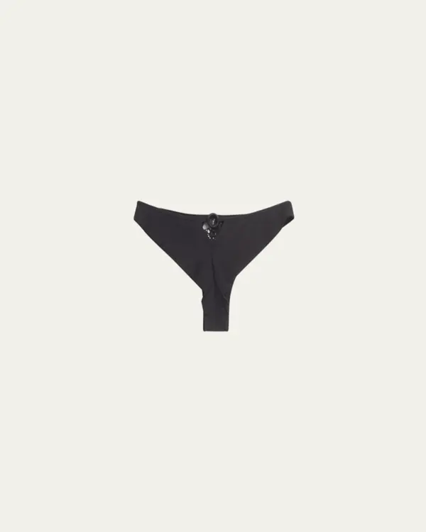 LIVY Merri Embroidered Mesh Microfiber Tanga