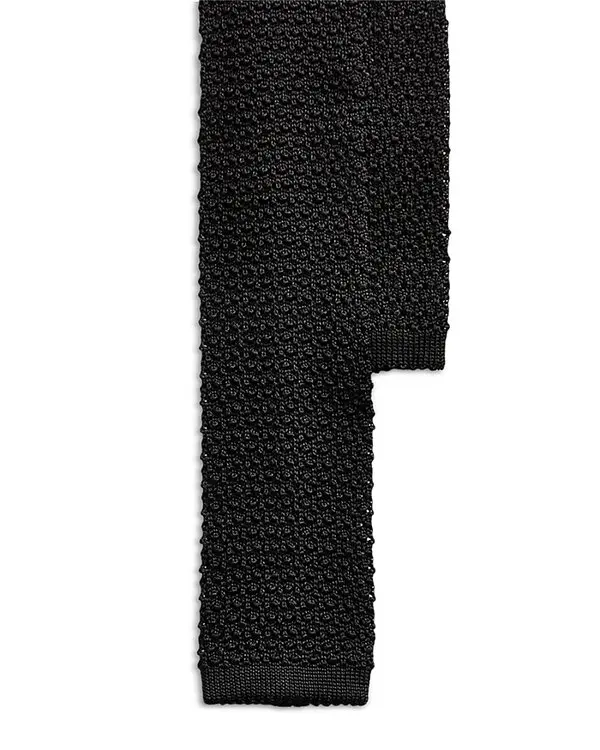 Polo Ralph Lauren Wool Slim Scarf - Black