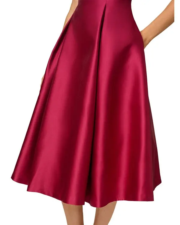 Adrianna Papell Sleeveless Tea-length Dress