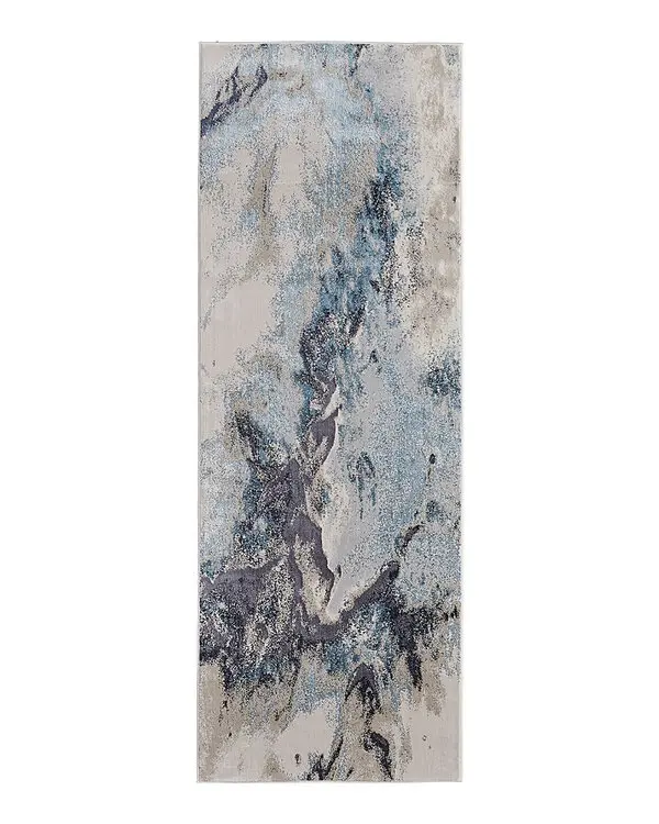 FEIZY Astra Ara39l4f Runner Area Rug, 2'10 X 7'10 - Blue Gray